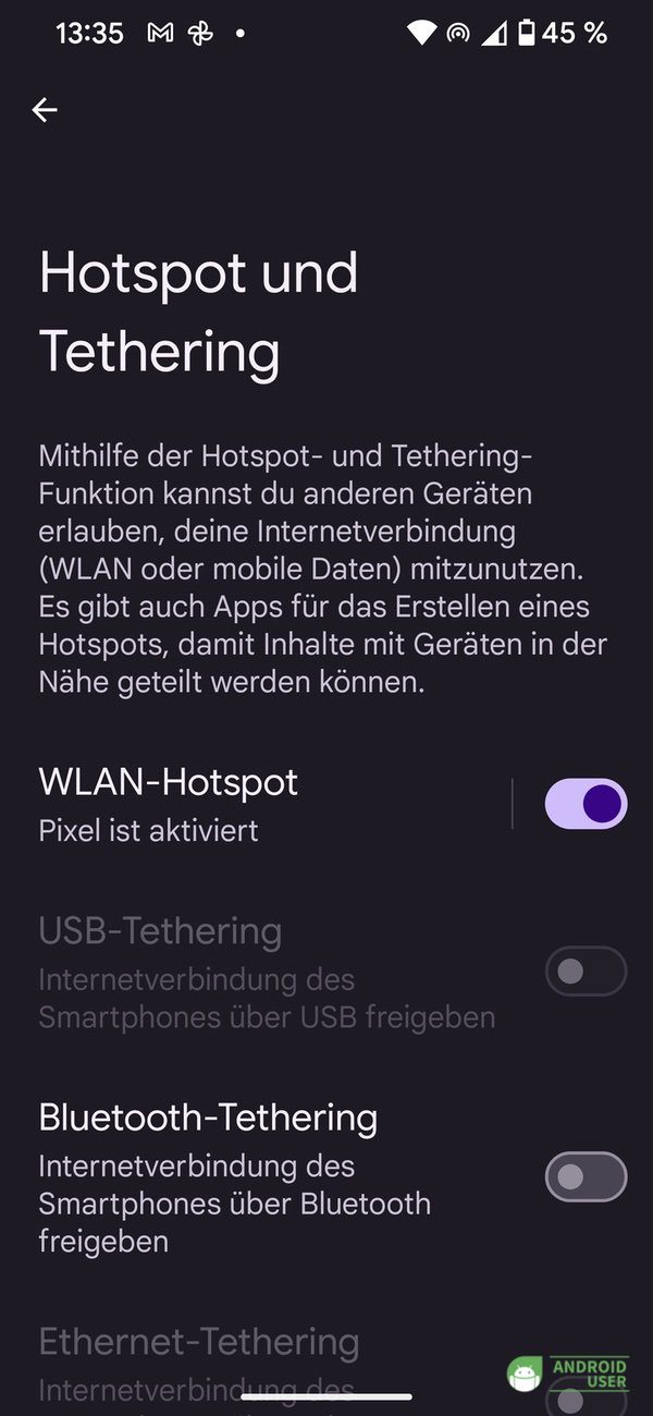 Smartphone Mit Hotspot Funktion